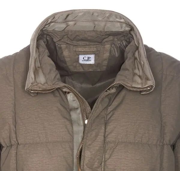 C.P. COMPANY Quilted Jacket With Zip Up