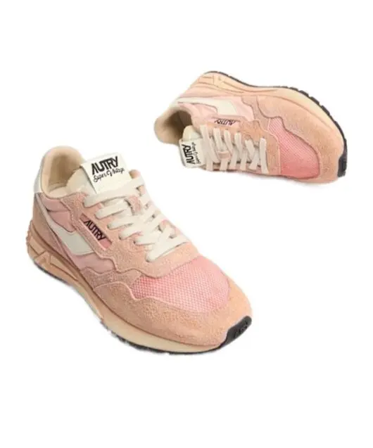 AUTRY Reelwind Low Top Sneakers - Nude