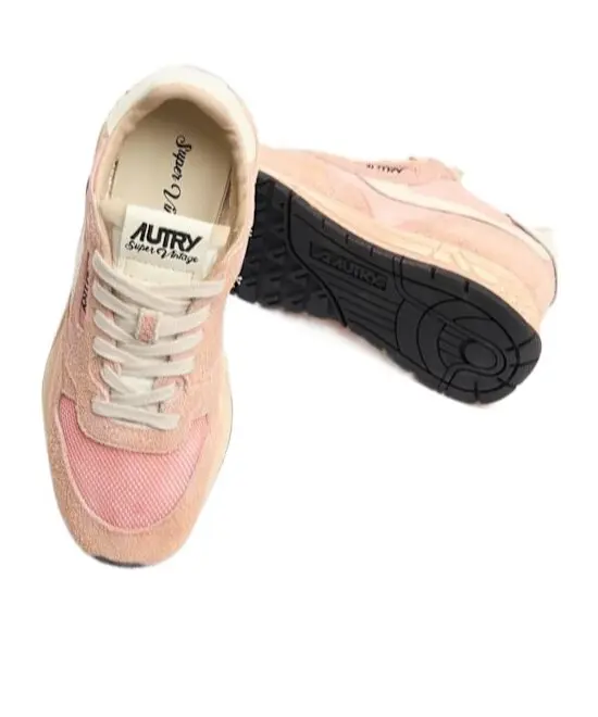 AUTRY Reelwind Low Top Sneakers - Nude