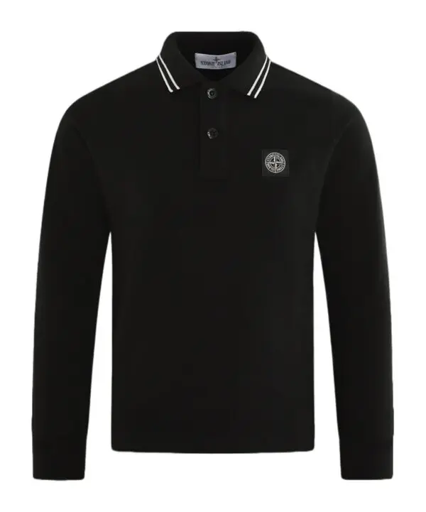 Stone Island Long Sleeve Polo Shirt
