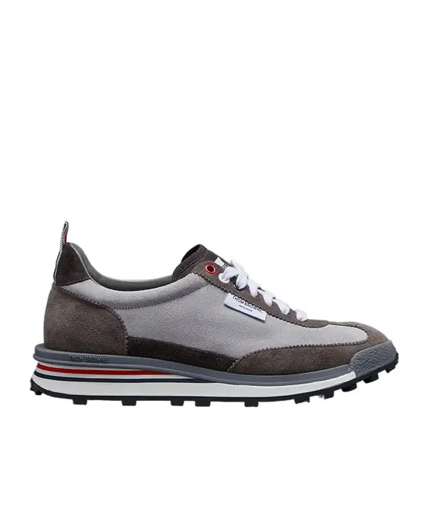 Thom Browne Tech Runner Sneakers - Light Gray