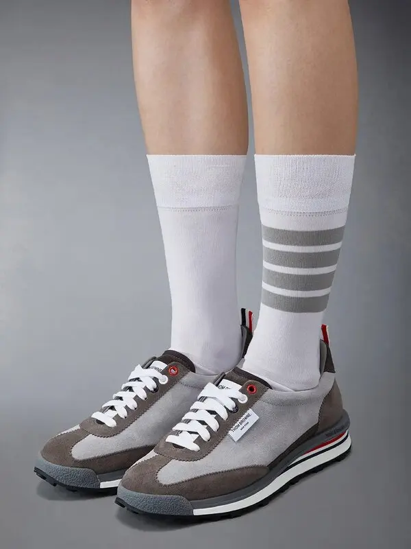 Thom Browne Tech Runner Sneakers - Light Gray