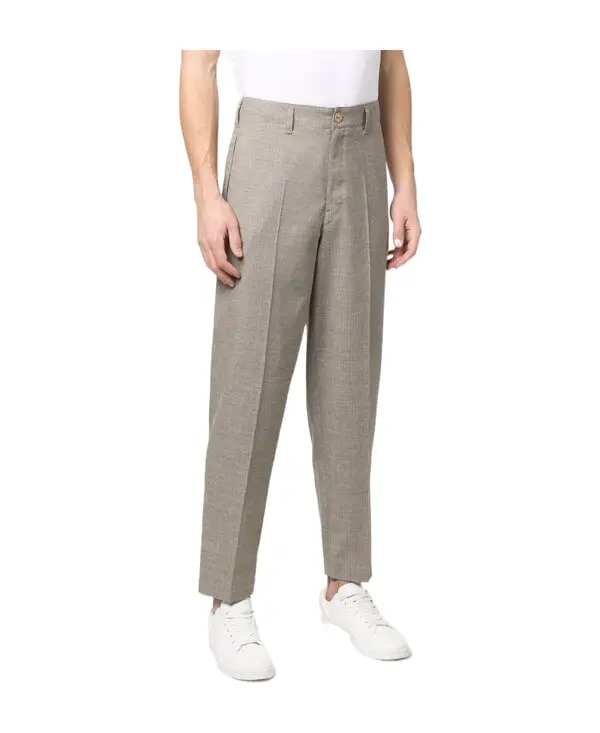 LEMAIRE Check-print Tailored Trousers