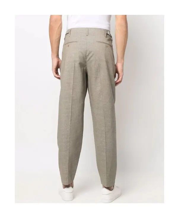 LEMAIRE Check-print Tailored Trousers