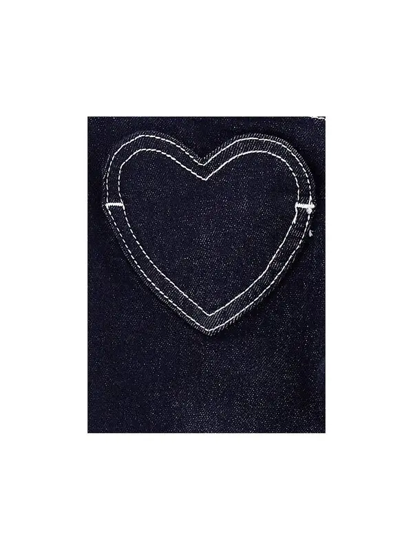 Monnalisa Heart Pocket Flared Jeans