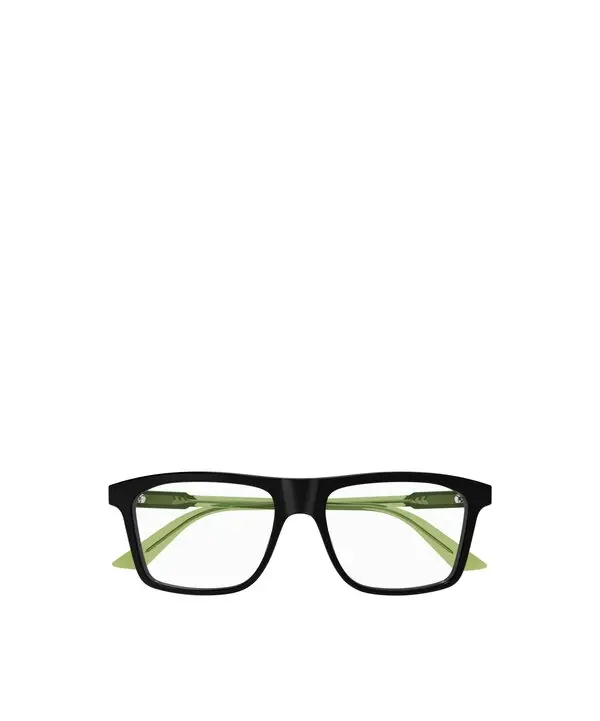 Gucci Rectangle Frame Eyeglasses - Black