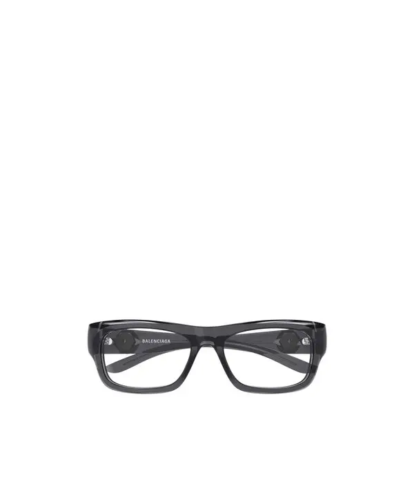 Balenciaga Rectangle Frame Eyeglasses - Grey