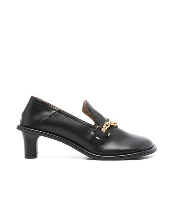 Stella McCartney Chain Detail High Heel Loafers