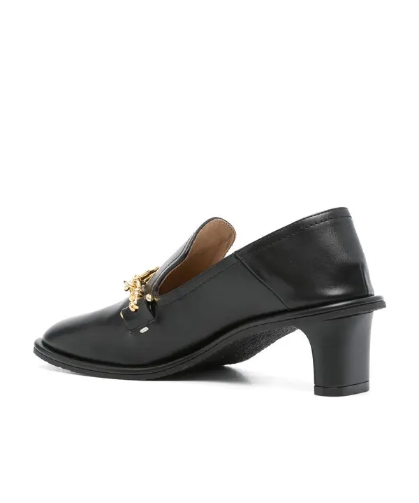 Stella McCartney Chain Detail High Heel Loafers