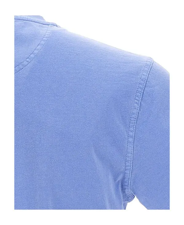 Barbour Logo Round Collar Short-sleeved T-shirt