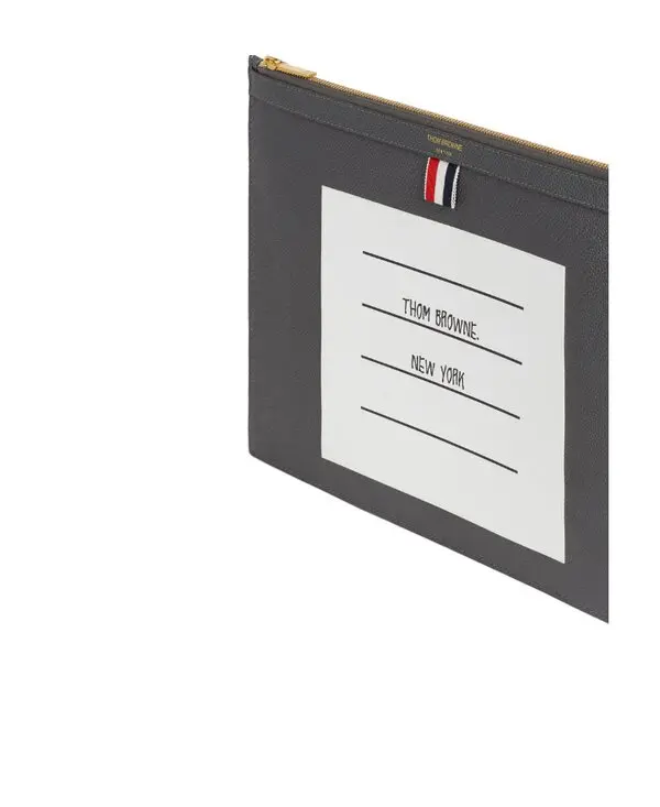 Thom Browne Pebble Leather Document Case