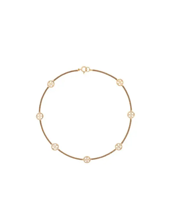 Tory Burch Miller Pavé Necklace - Yellow