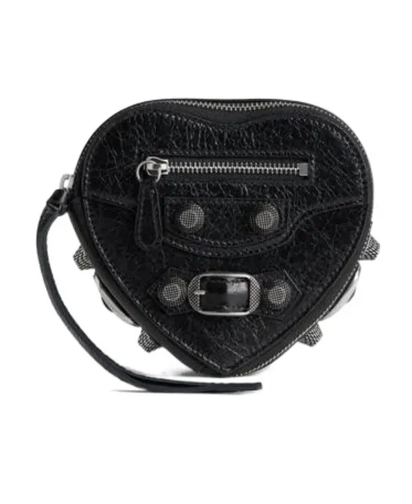 Balenciaga Le Cagole Heart Jewelry Box - Black