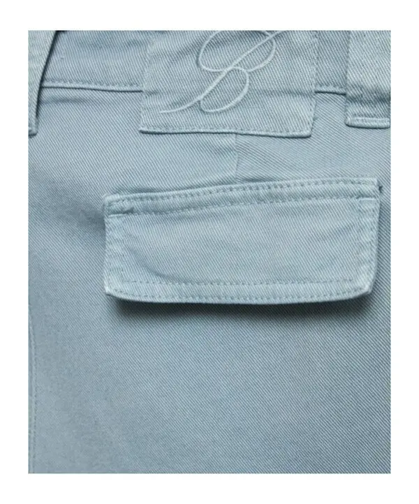 Blumarine Canvas Cargo Pants