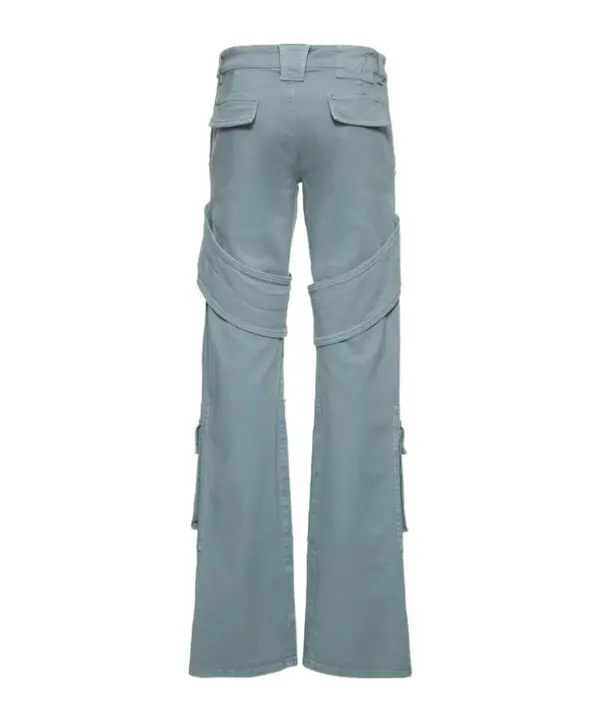 Blumarine Canvas Cargo Pants