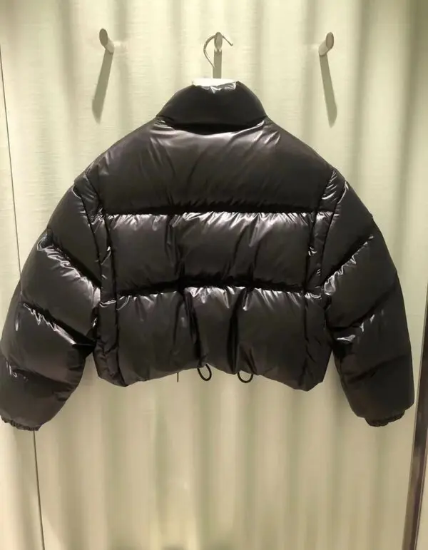 Prada Convertible High-neck Down Jacket
