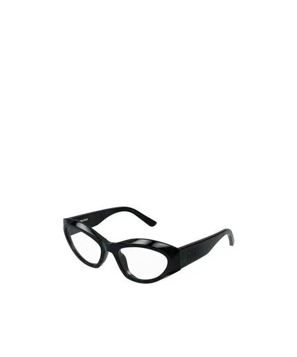 Balenciaga Cat Eye Frame Glasses - Black
