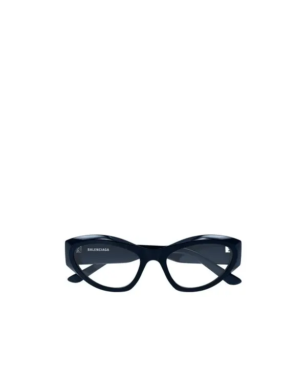Balenciaga Cat Eye Frame Glasses - Black