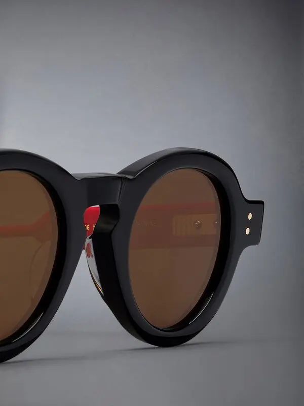 Thom Browne Round Frame Sunglasses