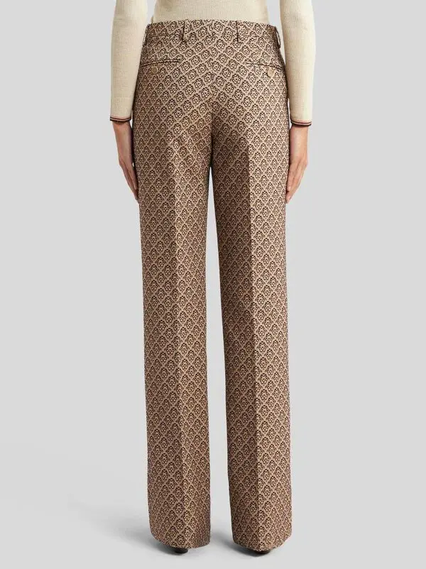 Etro Damask Pattern Trousers