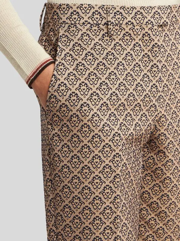 Etro Damask Pattern Trousers