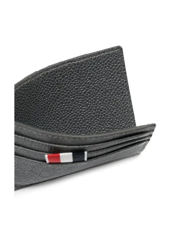 Thom Browne Stripe-tab Logo Printed Wallet