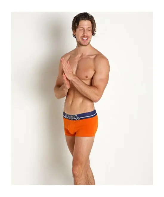 Emporio Armani Elastic Waist Underwear - Orange