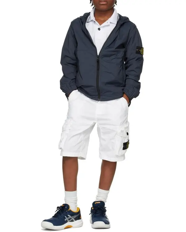 Stone Island Zip-front Hooded Rain Jacket