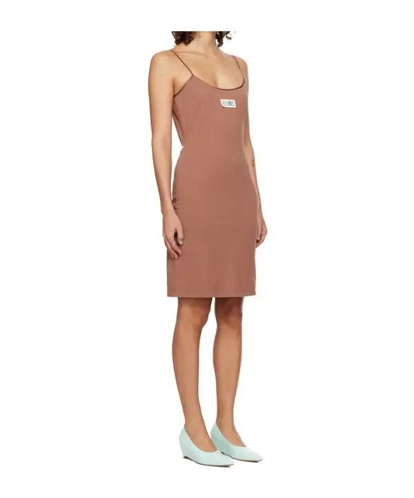 MAISON MARGIELA Logo Patch" Mini Dress