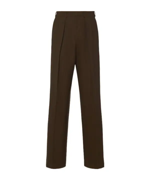 TOM FORD High Twist Twill Tailored Trousers - Black