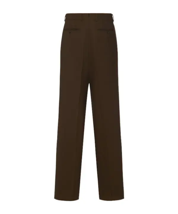 TOM FORD High Twist Twill Tailored Trousers - Black