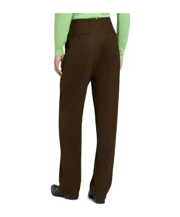 TOM FORD High Twist Twill Tailored Trousers - Black
