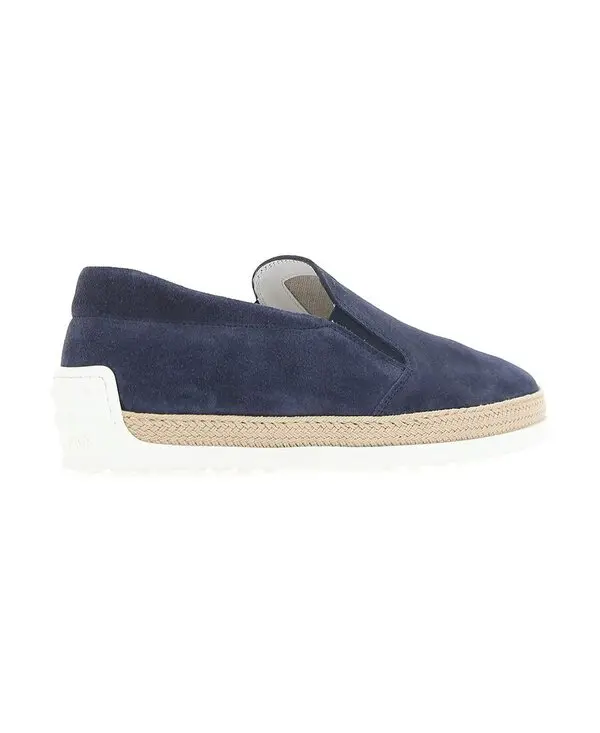 TOD'S Slip-on Sneakers With Woven Sole