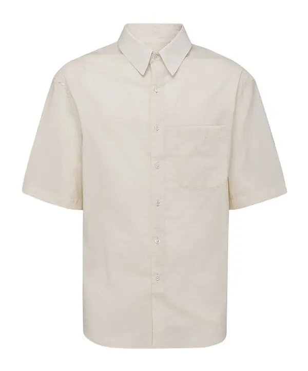 LEMAIRE Short-sleeve Chest-pocket Shirt