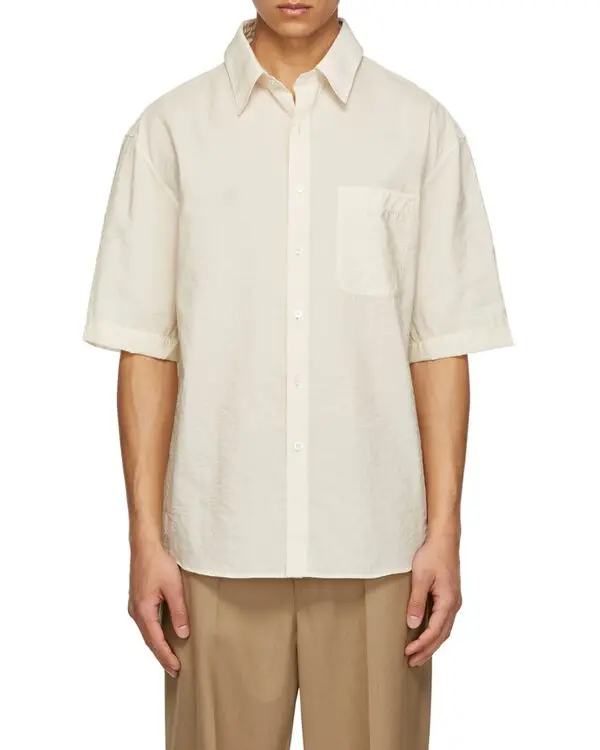 LEMAIRE Short-sleeve Chest-pocket Shirt