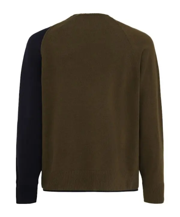 Sacai Wool Knit Sponge Sweatshirt