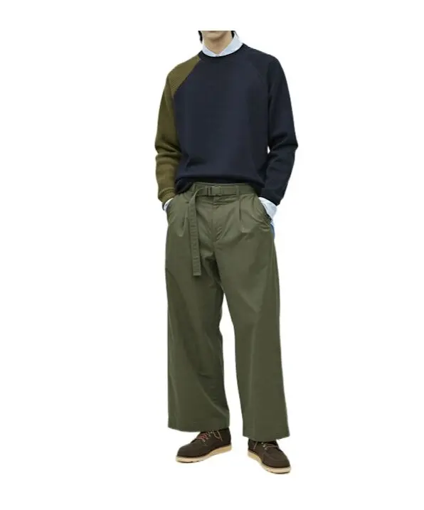 Sacai Wool Knit Sponge Sweatshirt