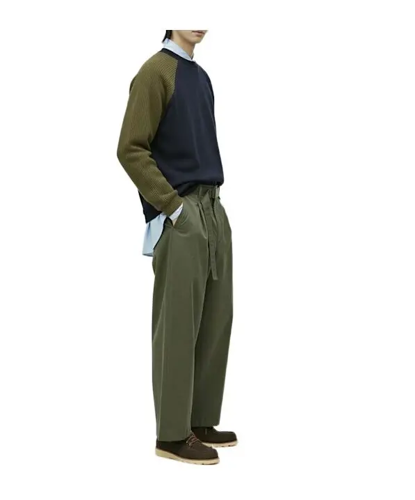 Sacai Wool Knit Sponge Sweatshirt