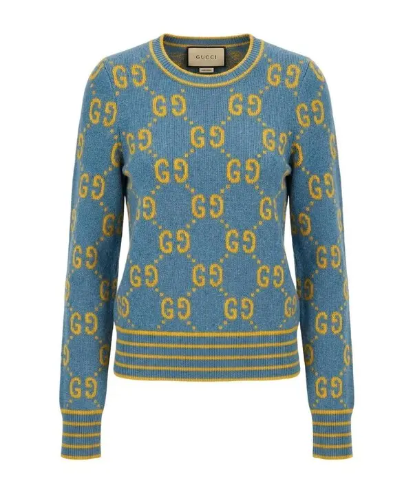 Gucci Gg Supreme Knitted Top
