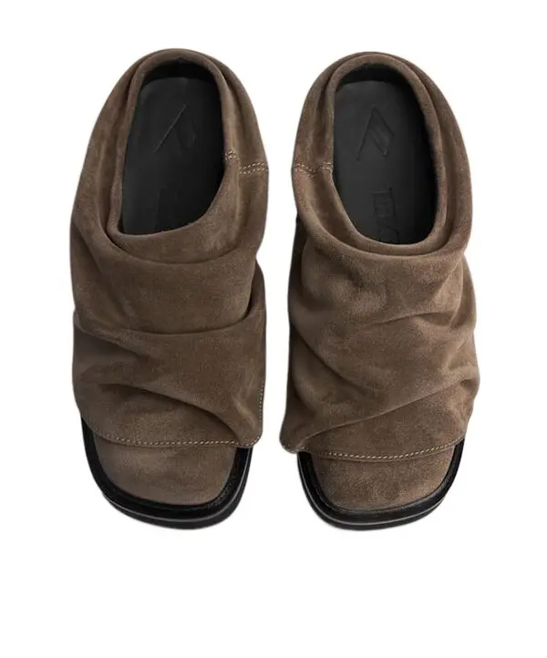 Attico 30mm Mini Robin Suede Mules