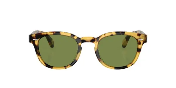 Oliver Spencer Tortoiseshell Design Fold-over Sunglasses