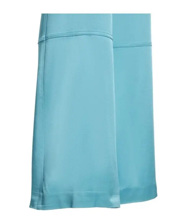 Blumarine Satin Wide Leg Cargo Pants