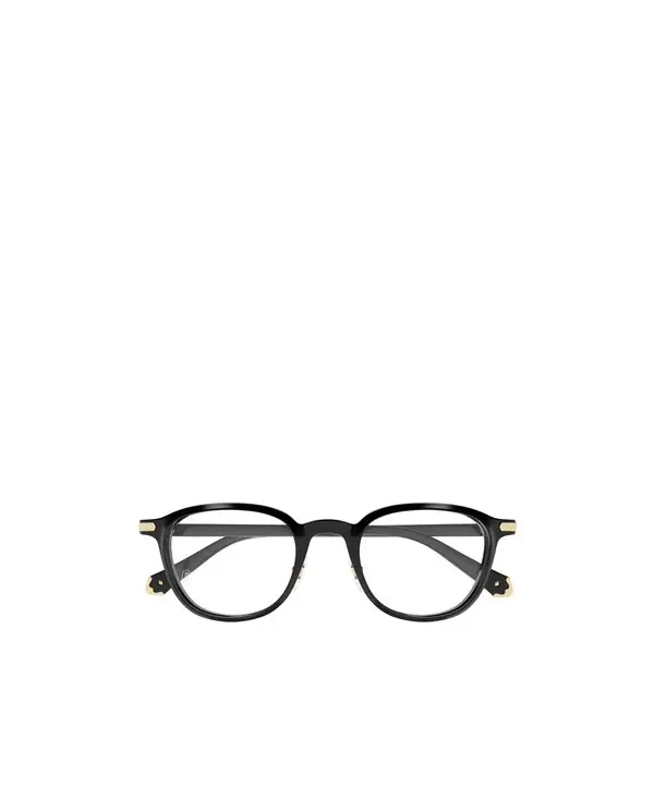 Cartier Oval Frame Eyeglasses - Black