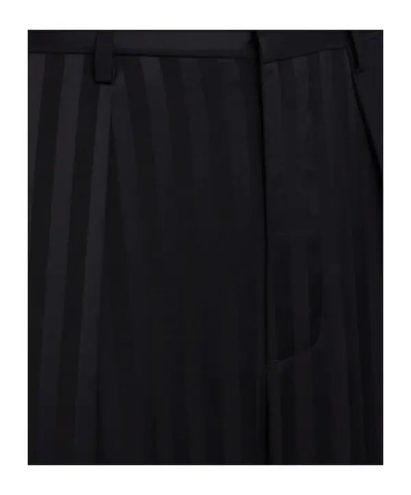 ANN DEMEULEMEESTER Wide Leg Pleated Trousers