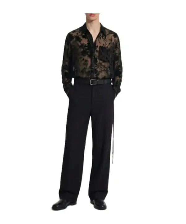 ANN DEMEULEMEESTER Comfort Fit Trousers