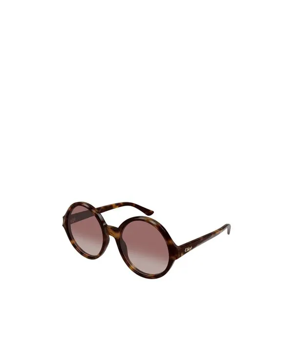 Chloé Eyewear Round Frame Sunglasses - Brown