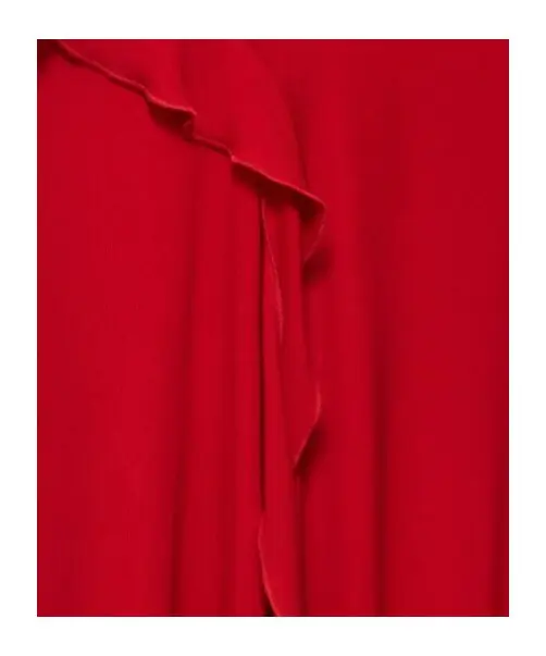 Blumarine Ruffled Jersey Maxi Skirt With Train