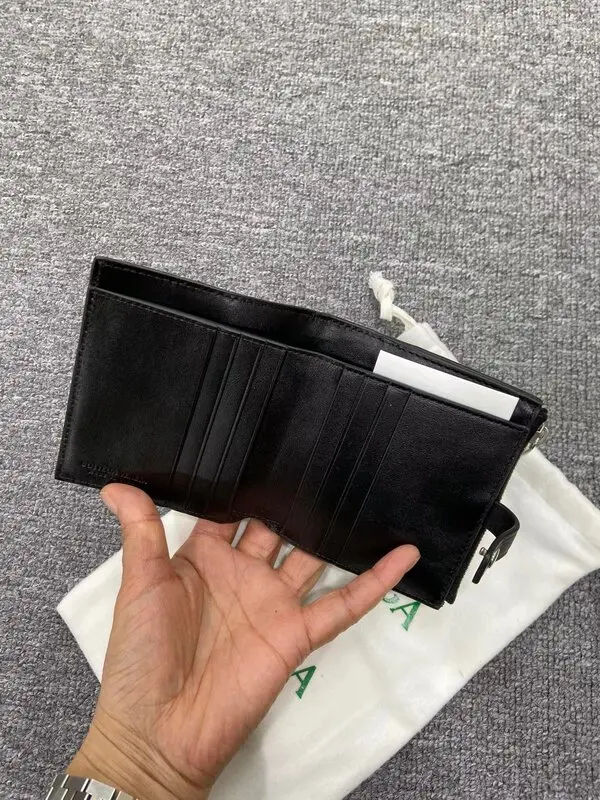 Bottega Veneta Woven Zipper Wallet