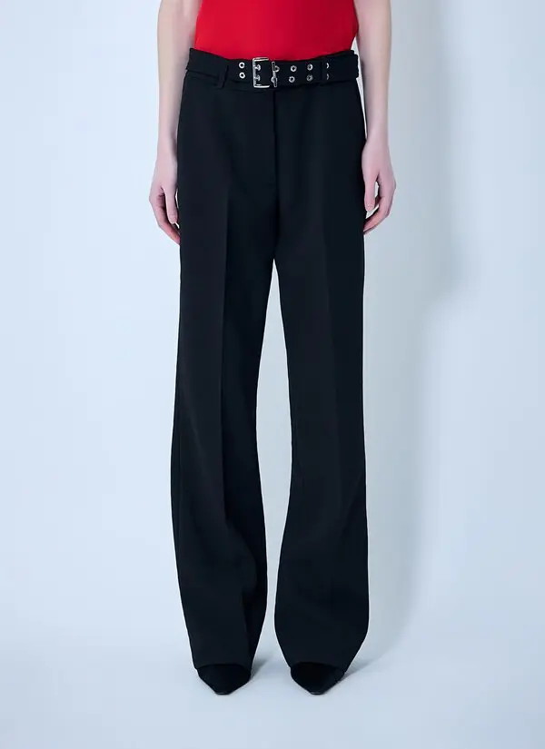 GANNI Belted Trousers