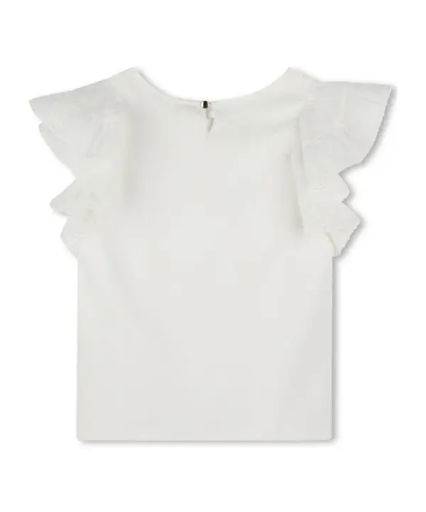 Chloé Ruffle Sleeve Blouse
